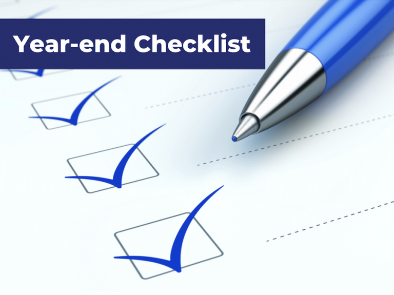 Your 2021 Year-End Checklist: Strategy, Taxes, and More - WR Company